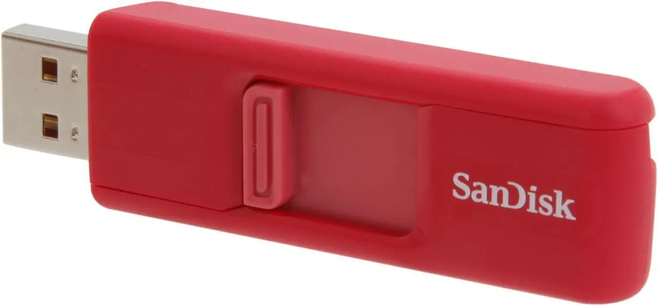 SanDisk Cruzer 8GB USB 2.0 Flash Drive (Red) - Newegg.com