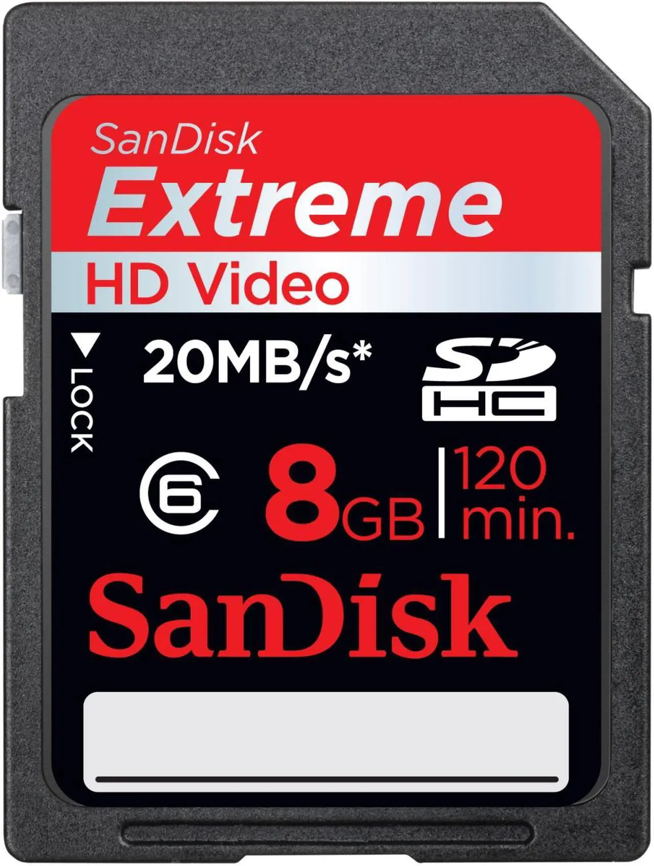 SanDisk Extreme SDSDX-008G-X46 8 GB Secure Digital High Capacity (SDHC ...