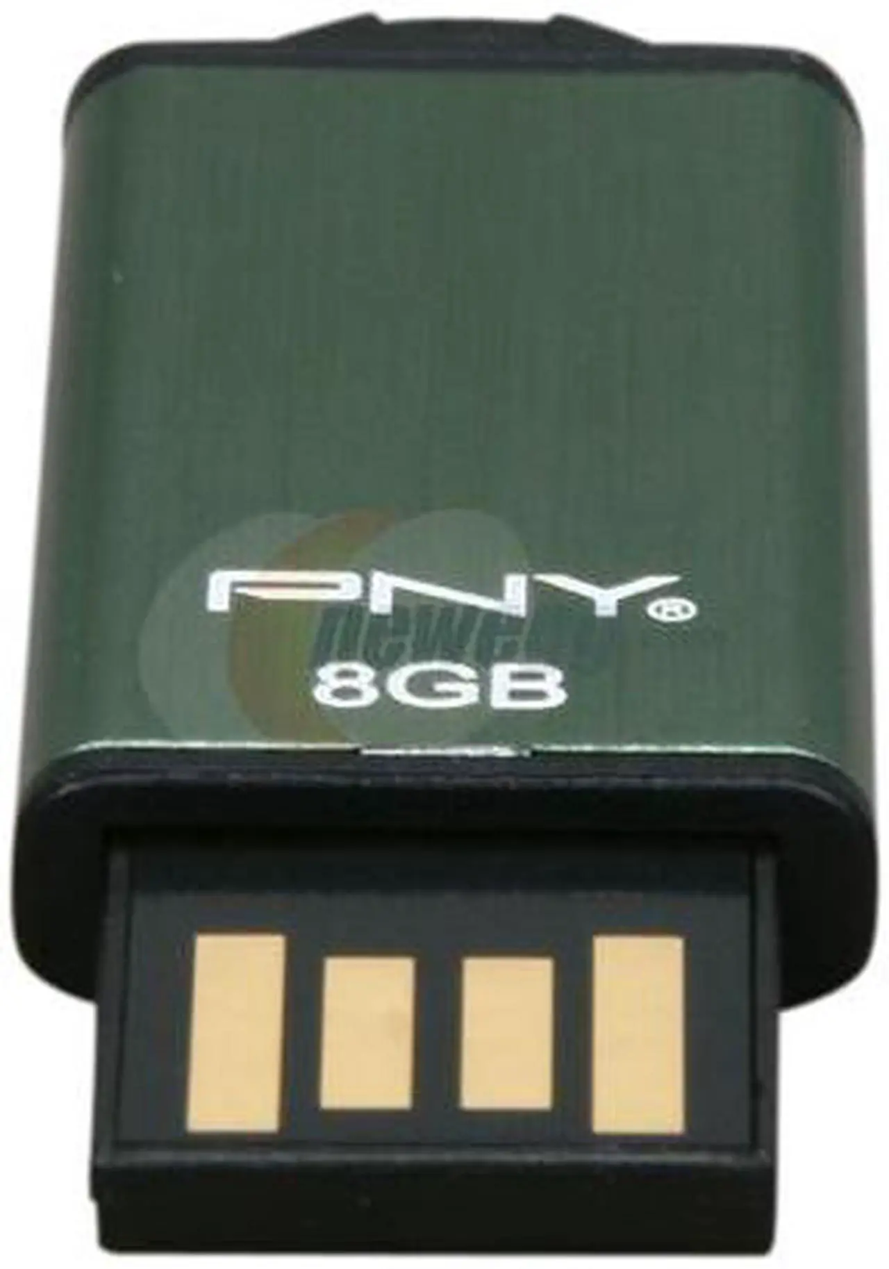PNY Micro Slide Attaché 8GB USB 2.0 Flash Drive (Green) - Newegg.com