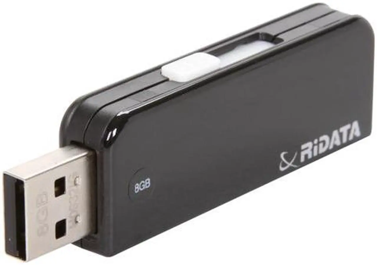 RiDATA EZ Cookie 8GB USB 2.0 Flash Drive(Sleek Black) - Newegg.com