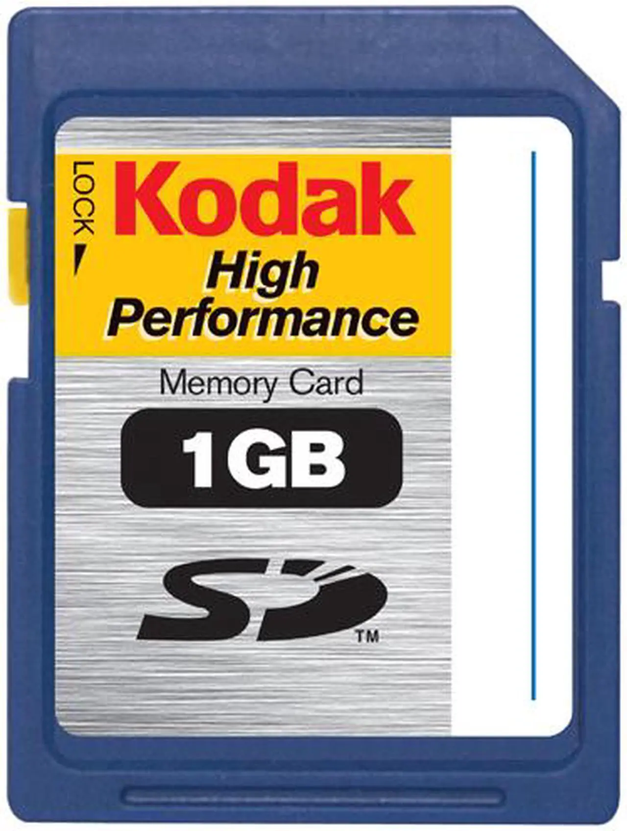 Kodak High Performance 1GB Secure Digital (SD) Flash Card Model ...