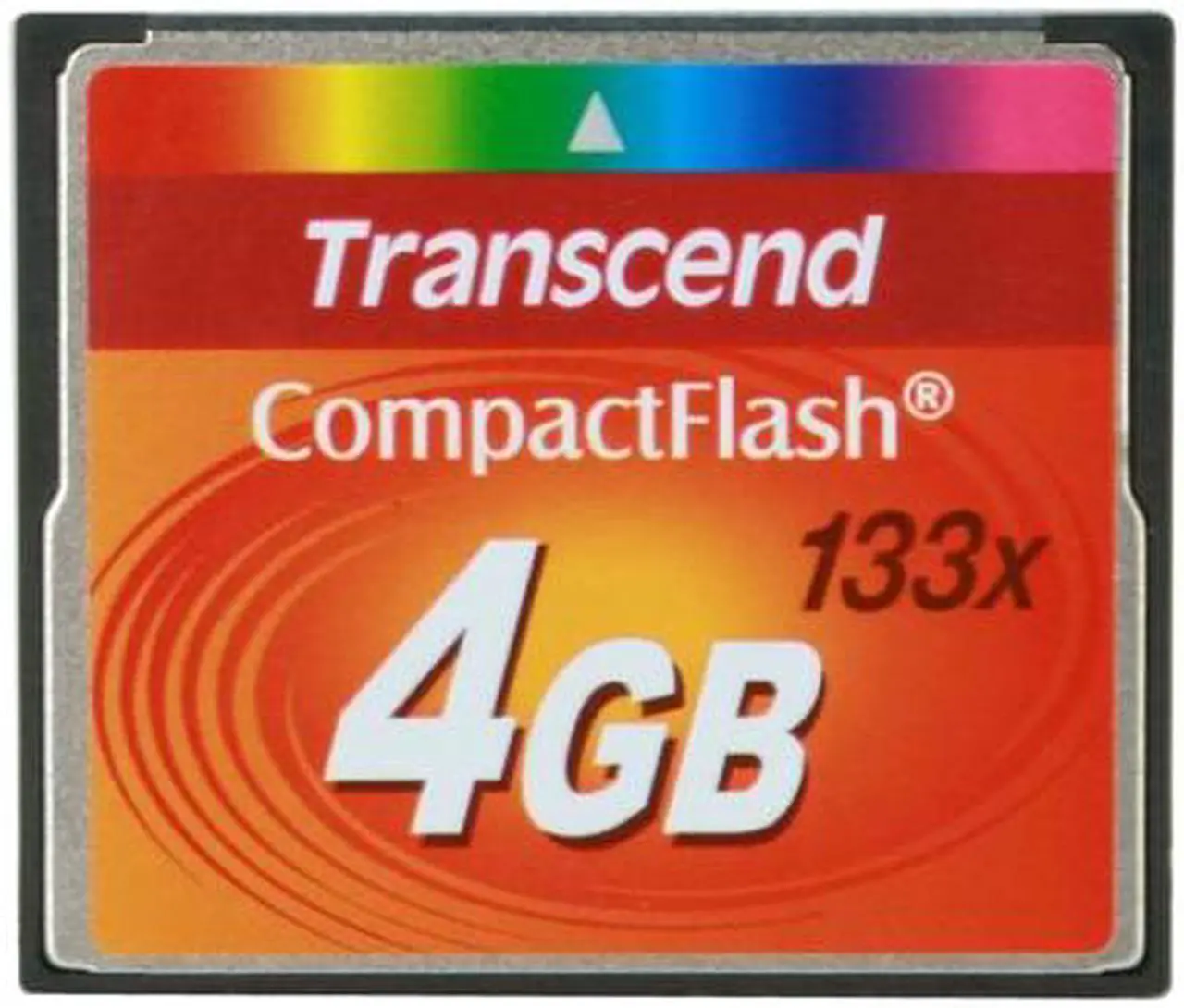 Transcend 4GB Compact Flash (CF) Flash Card Model TS4GCF133 - Newegg.com