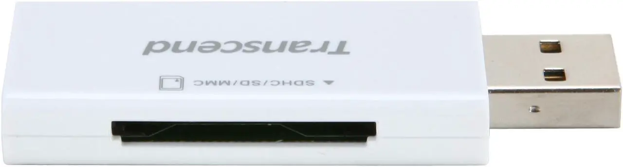 Transcend 4GB Secure Digital High-Capacity (SDHC) Flash Card w/Compact Card Reader S5 Model ...