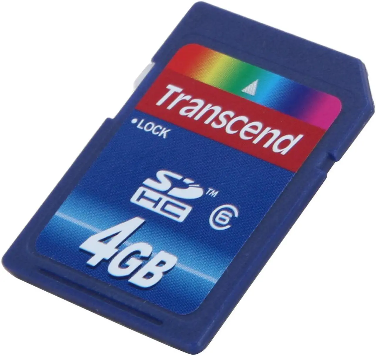 Transcend 4GB Secure Digital High-Capacity (SDHC) Flash Card w/Compact Card Reader S5 Model ...