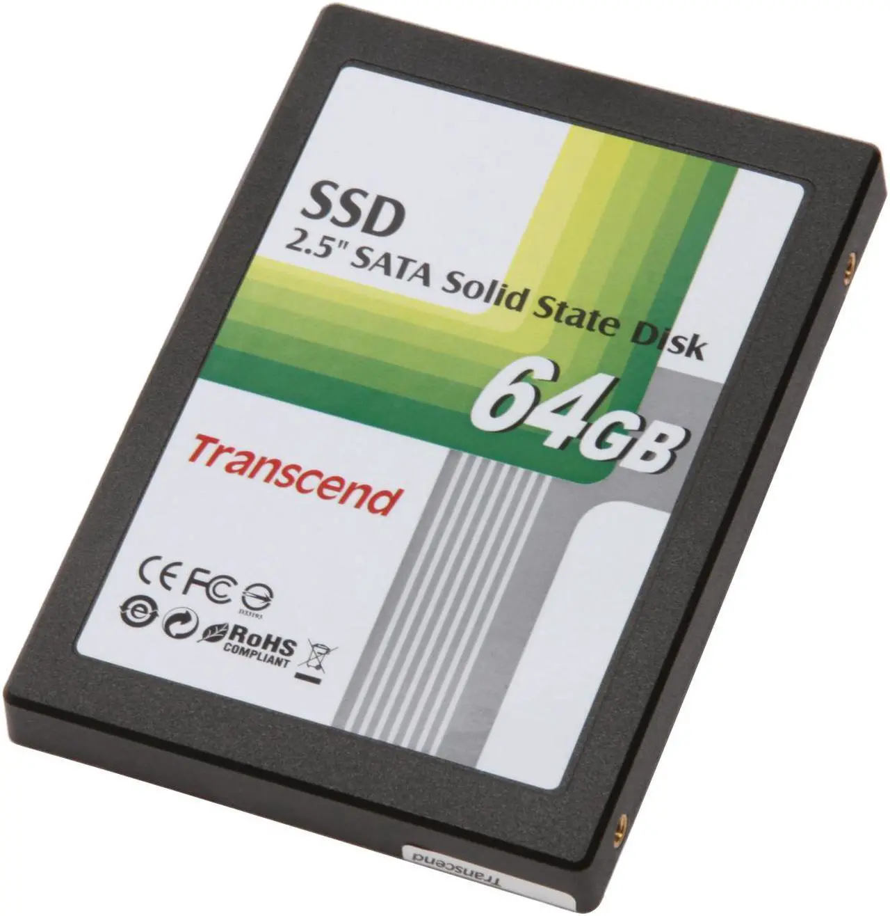 Transcend 2.5" 64GB SATA MLC Internal Solid State Drive (SSD ...