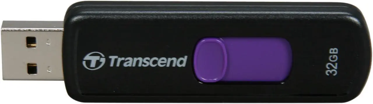 Transcend JetFlash 500 32GB USB 2.0 Flash Drive (Purple) - Newegg.com
