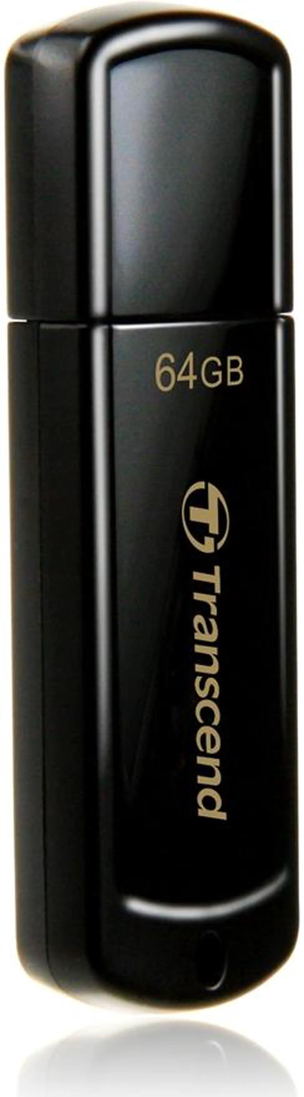 Transcend JetFlash 350 64 GB USB 2.0 Flash Drive - Black - Newegg.com
