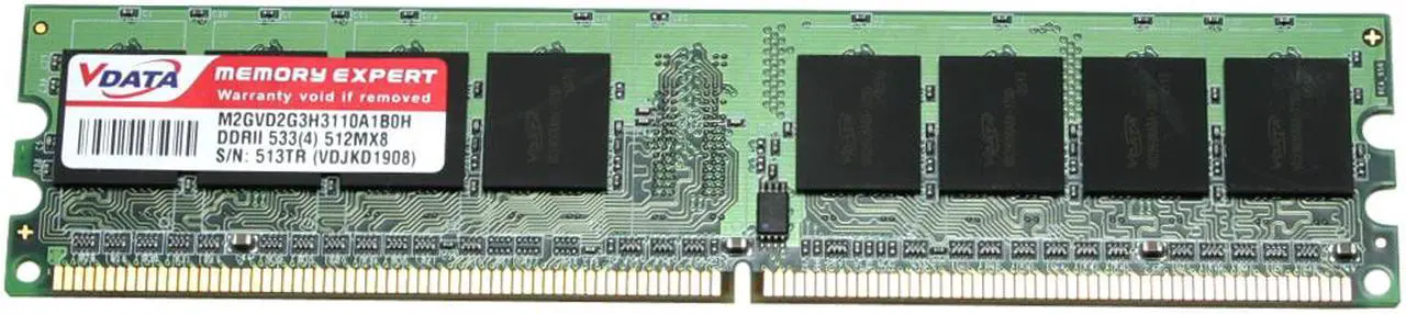 ADATA V-Series 512MB DDR2 533 (PC2 4200) Desktop Memory Model VDJKD1908 ...