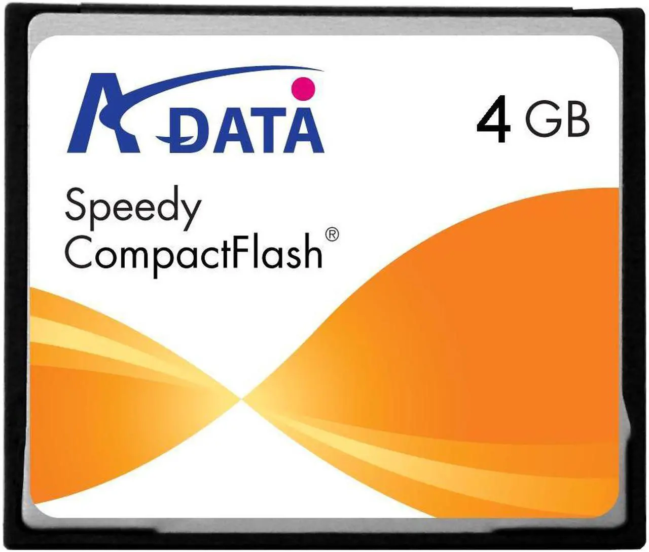 ADATA Speedy 4GB Compact Flash (CF) Flash Card Model SPEEDY CF 4GB ...