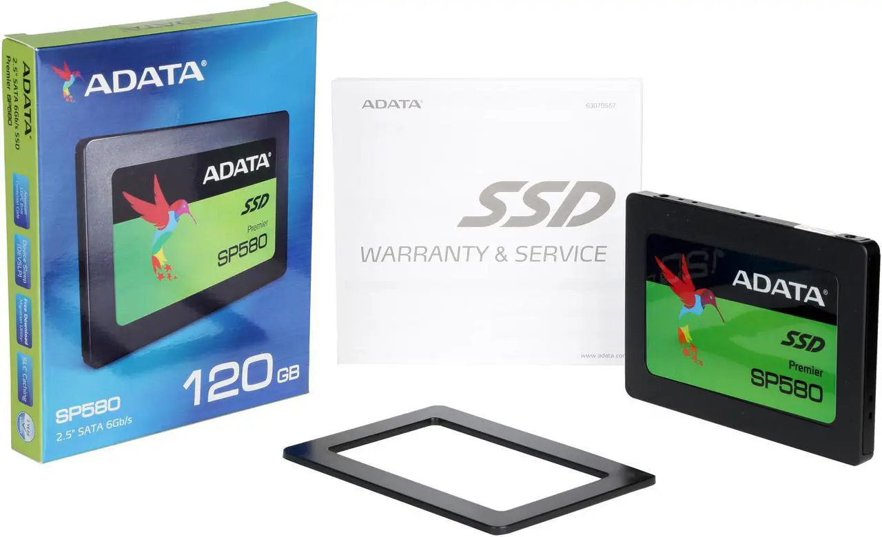 ADATA Premier SP580 2.5" 120GB SATA III TLC Internal Solid State Drive ...