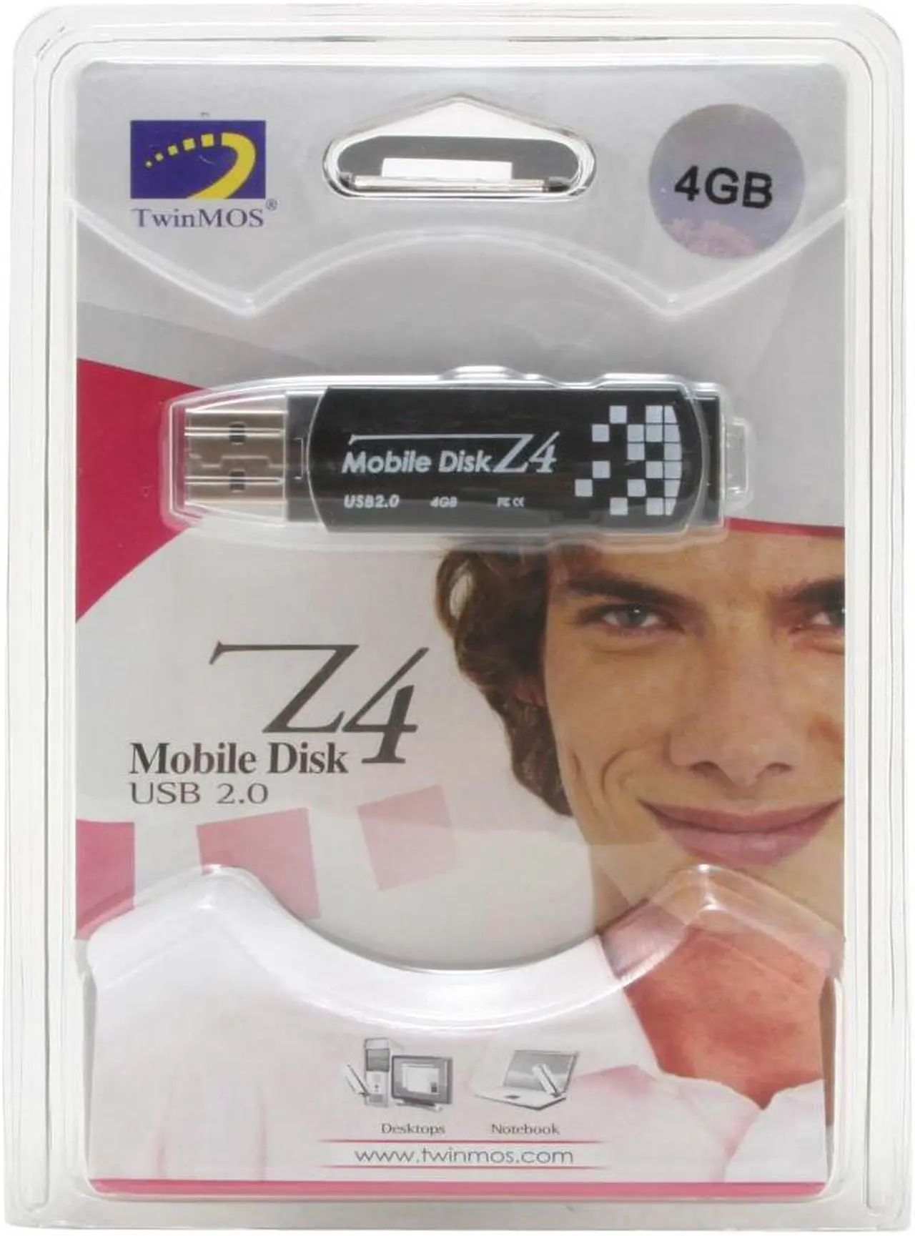 TwinMOS Mobile Disk Z4 4GB Flash Drive (USB2.0 Portable) - Newegg.com