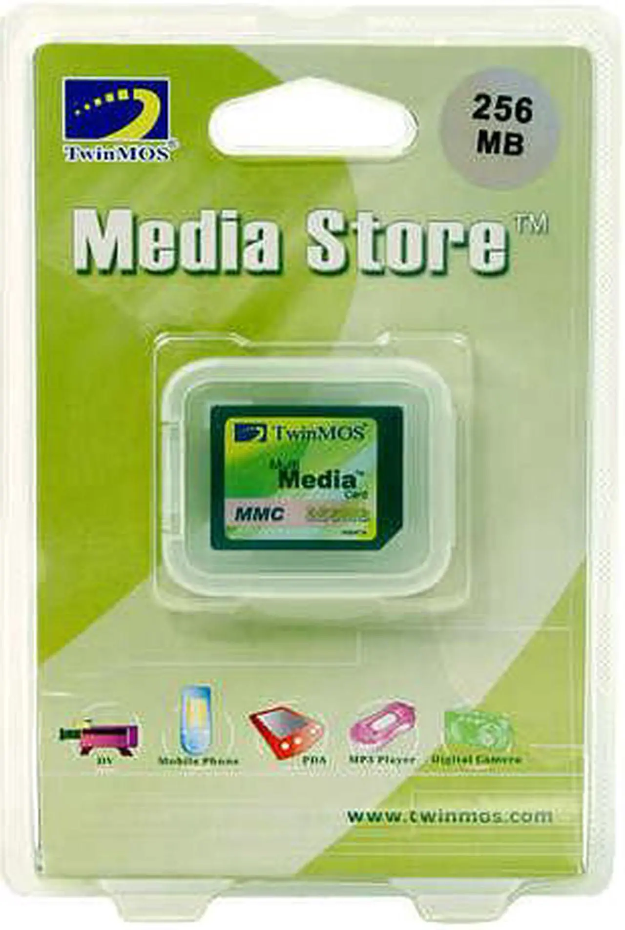 TwinMOS MultiMedia Card™ 256MB MultiMedia (MMC) Flash Media Model ...