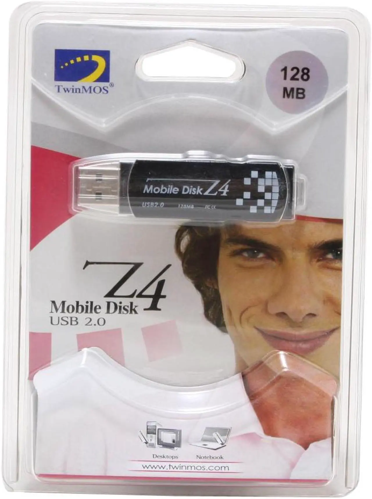 TwinMOS Mobile Disk Z4 128MB Flash Drive (USB2.0 Portable) - Newegg.com