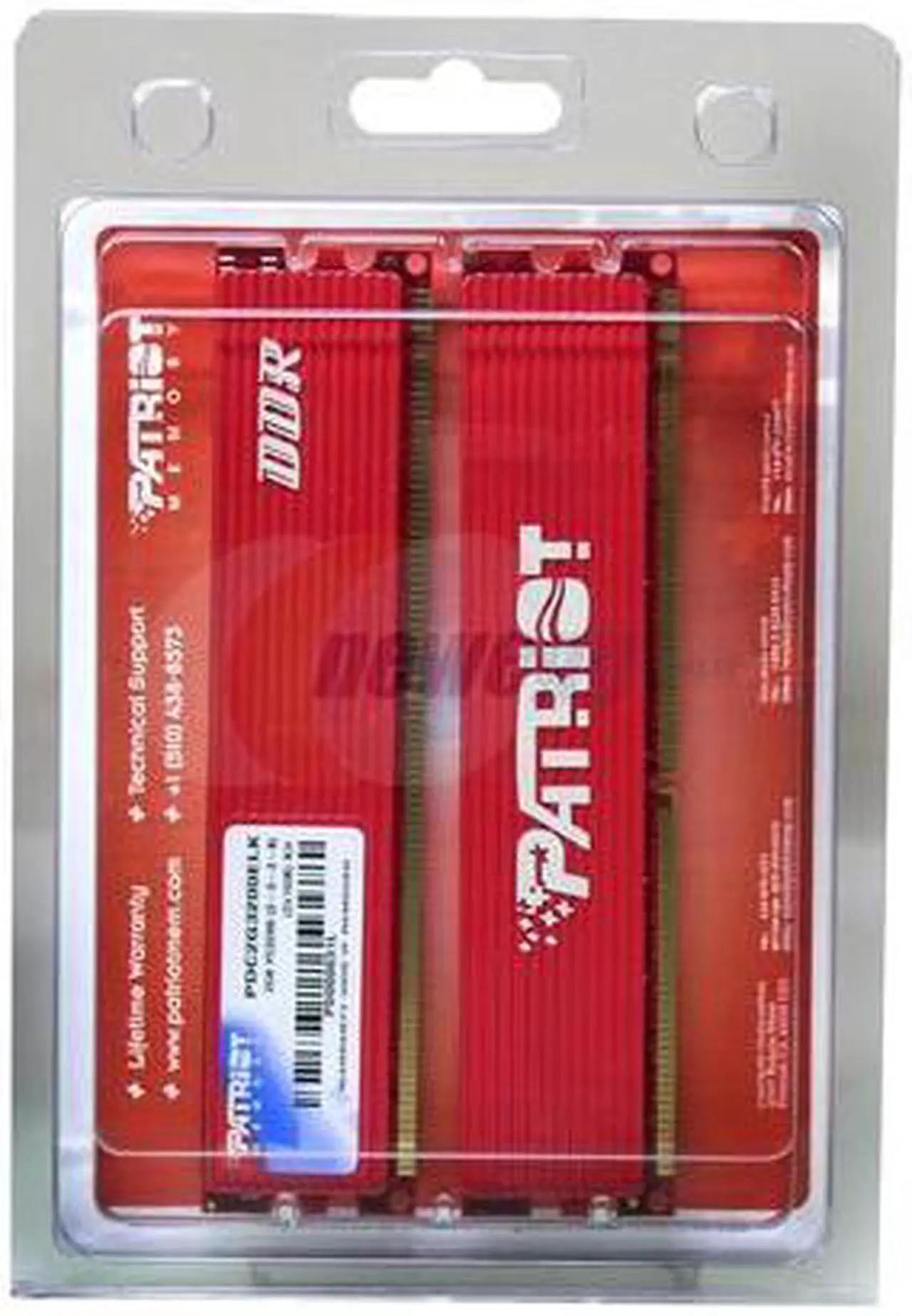 Open Box: Patriot 2GB (2 x 1GB) DDR 400 (PC 3200) Dual Channel Kit ...