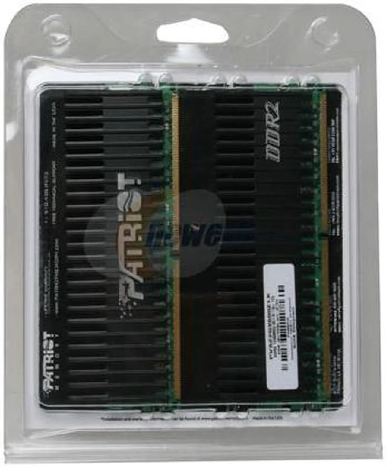 Patriot Viper 2GB (2 x 1GB) DDR2 1200 (PC2 9600) Dual Channel Kit ...