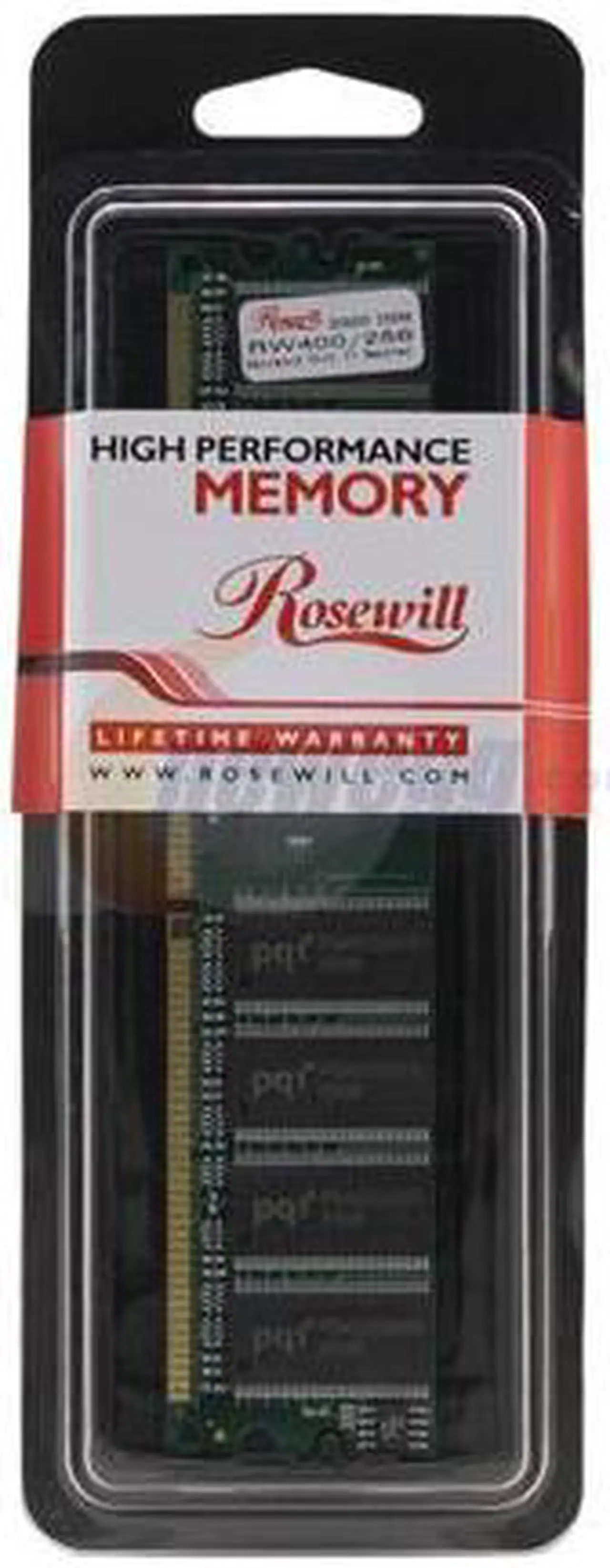 Rosewill 256MB DDR 400 (PC 3200) Desktop Memory Model RW400/256 ...