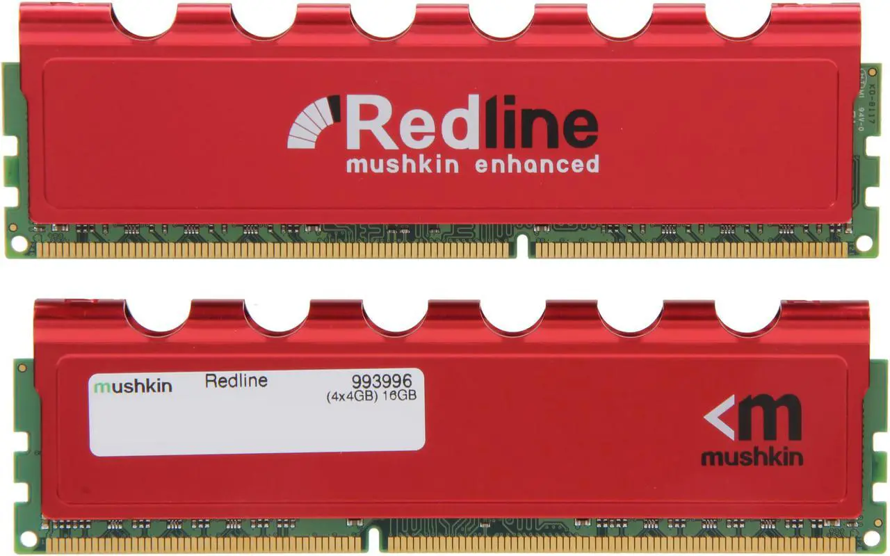 Mushkin Enhanced Redline 16GB (4 x 4GB) DDR3 2133 (PC3 17000) Desktop ...