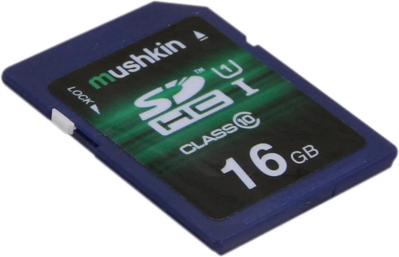 Mushkin Enhanced 16GB Secure Digital High-Capacity (SDHC) Flash Card ...