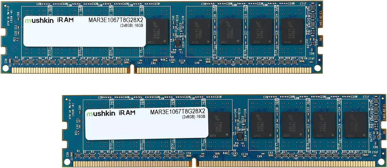 Mushkin Enhanced iRam 16GB (2 x 8GB) 240-Pin DDR3 SDRAM DDR3 1066 (PC3 ...