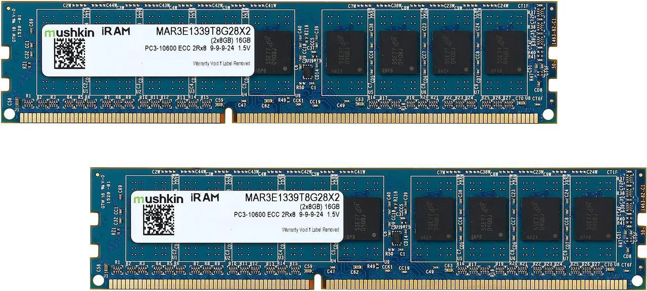 Mushkin Enhanced iRam 16GB (2 x 8GB) 240-Pin DDR3 SDRAM DDR3 1333 (PC3 ...