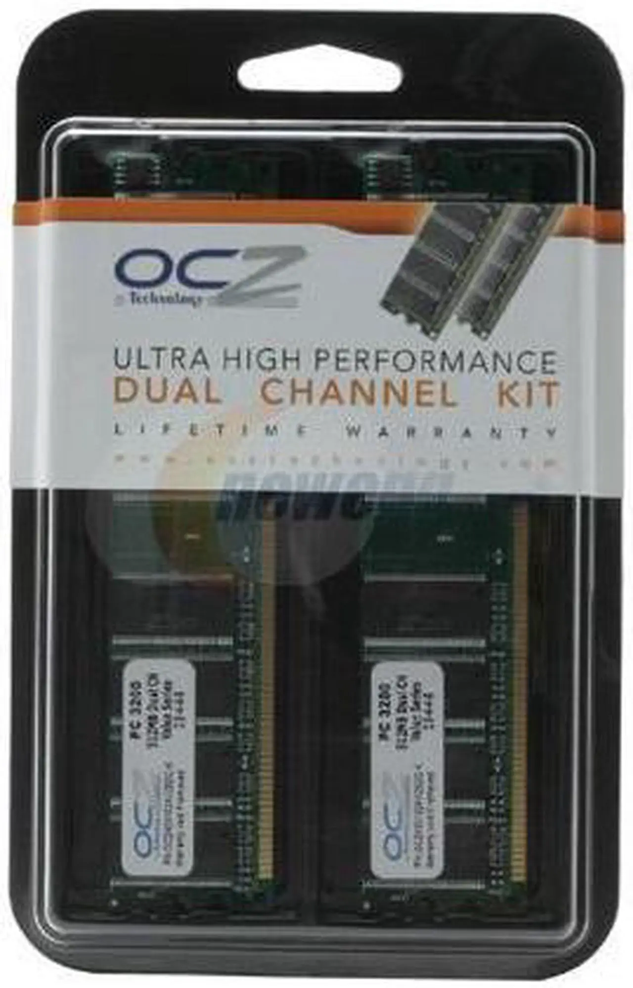 OCZ Value Series 1GB (2 x 512MB) DDR 400 (PC 3200) Dual Channel Kit ...