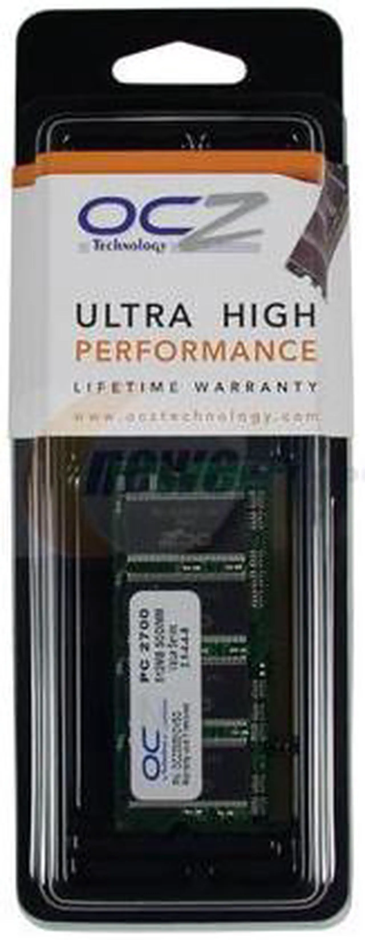 OCZ 512MB 200-Pin DDR SO-DIMM DDR 333 (PC 2700) Laptop Memory Model ...