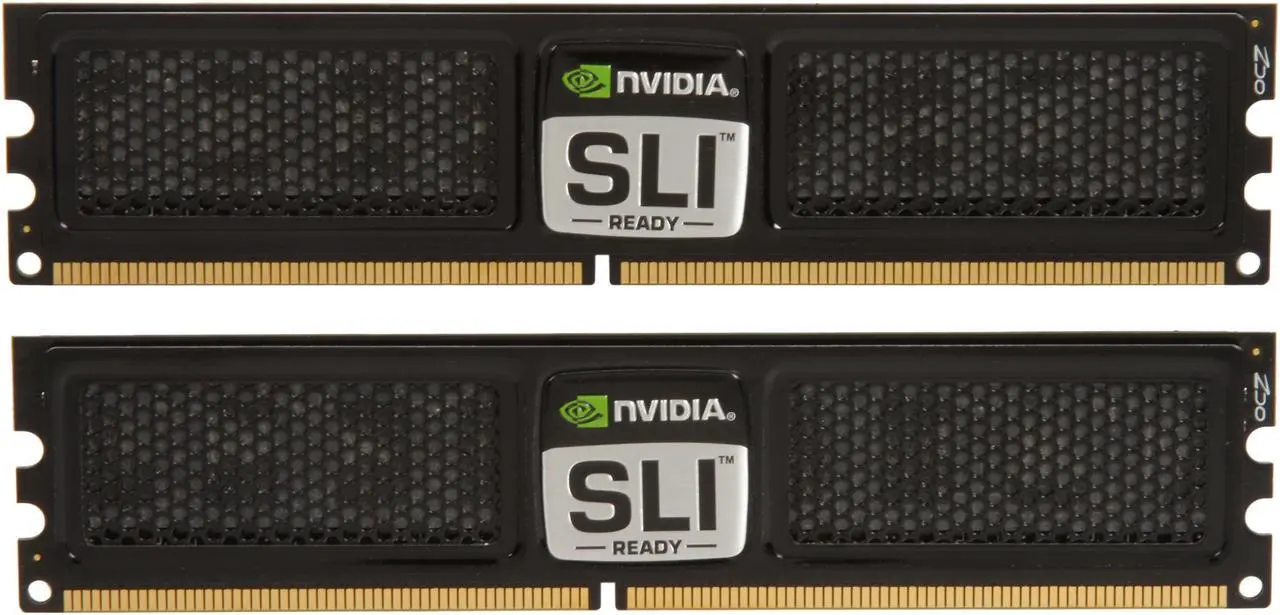 OCZ NVIDIA SLI-Ready Edition 4GB (2 x 2GB) DDR2 800 (PC2 6400) Dual ...
