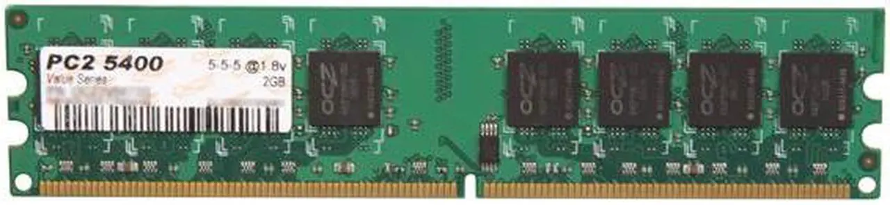 OCZ 2GB DDR2 667 (PC2 5400) Desktop Memory Model OCZ2V6672G - Newegg.com