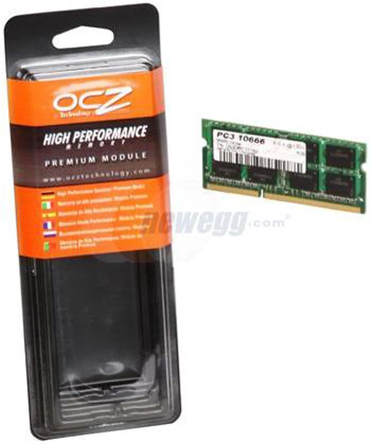 OCZ 4GB 204-Pin DDR3 SO-DIMM DDR3 1333 (PC3 10666) Laptop Memory Model ...