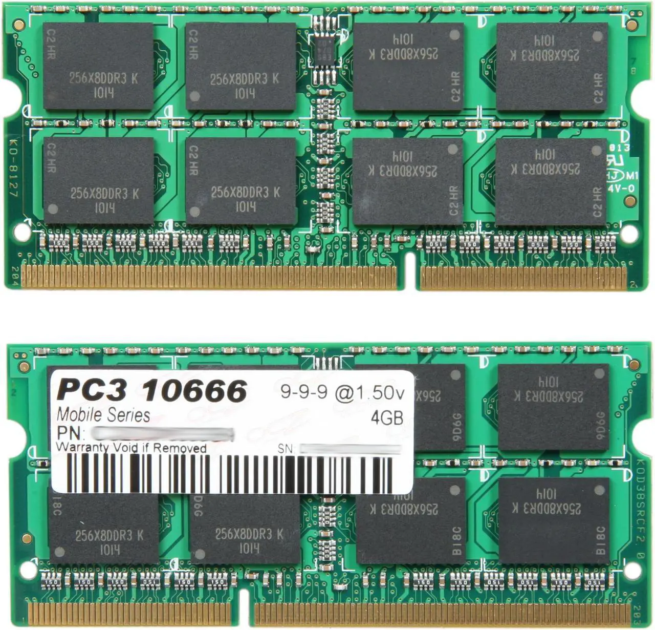 OCZ 8GB (2 x 4GB) 204-Pin DDR3 SO-DIMM DDR3 1333 (PC3 10666) Laptop ...