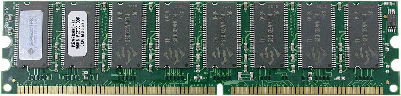 SPECTEK by Micron Technology 256MB DDR 333 (PC 2700) System Memory ...