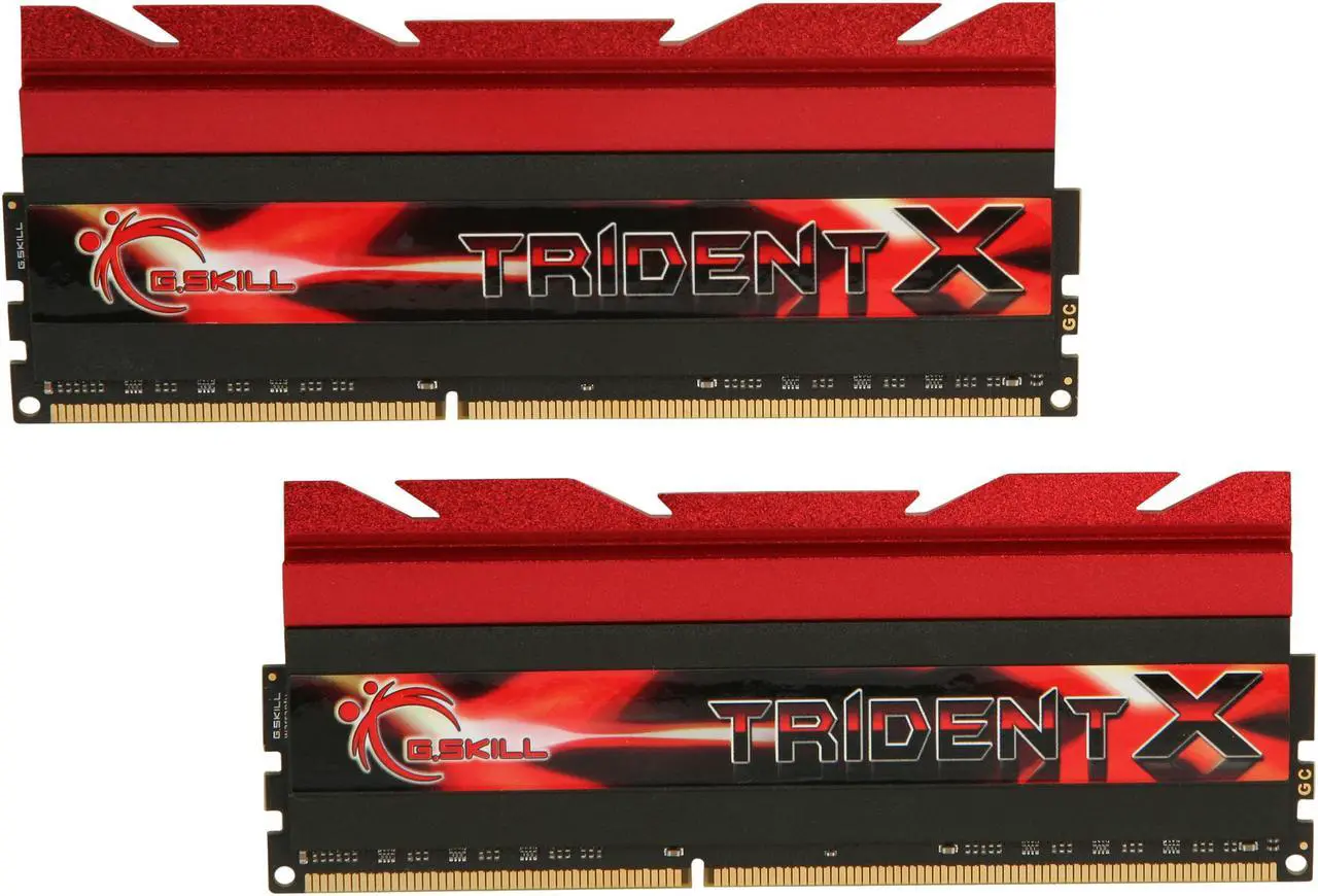 G.SKILL TridentX Series 8GB (2 x 4GB) DDR3 2400 (PC3 19200) Desktop ...