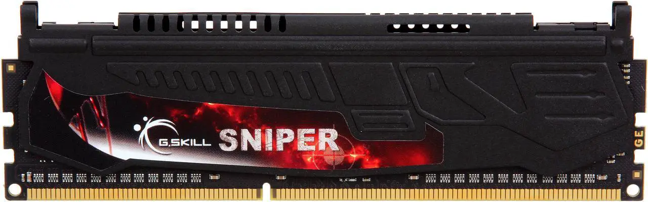 G.SKILL Sniper Series 4GB DDR3 1600 (PC3 12800) Desktop Memory Model F3 ...