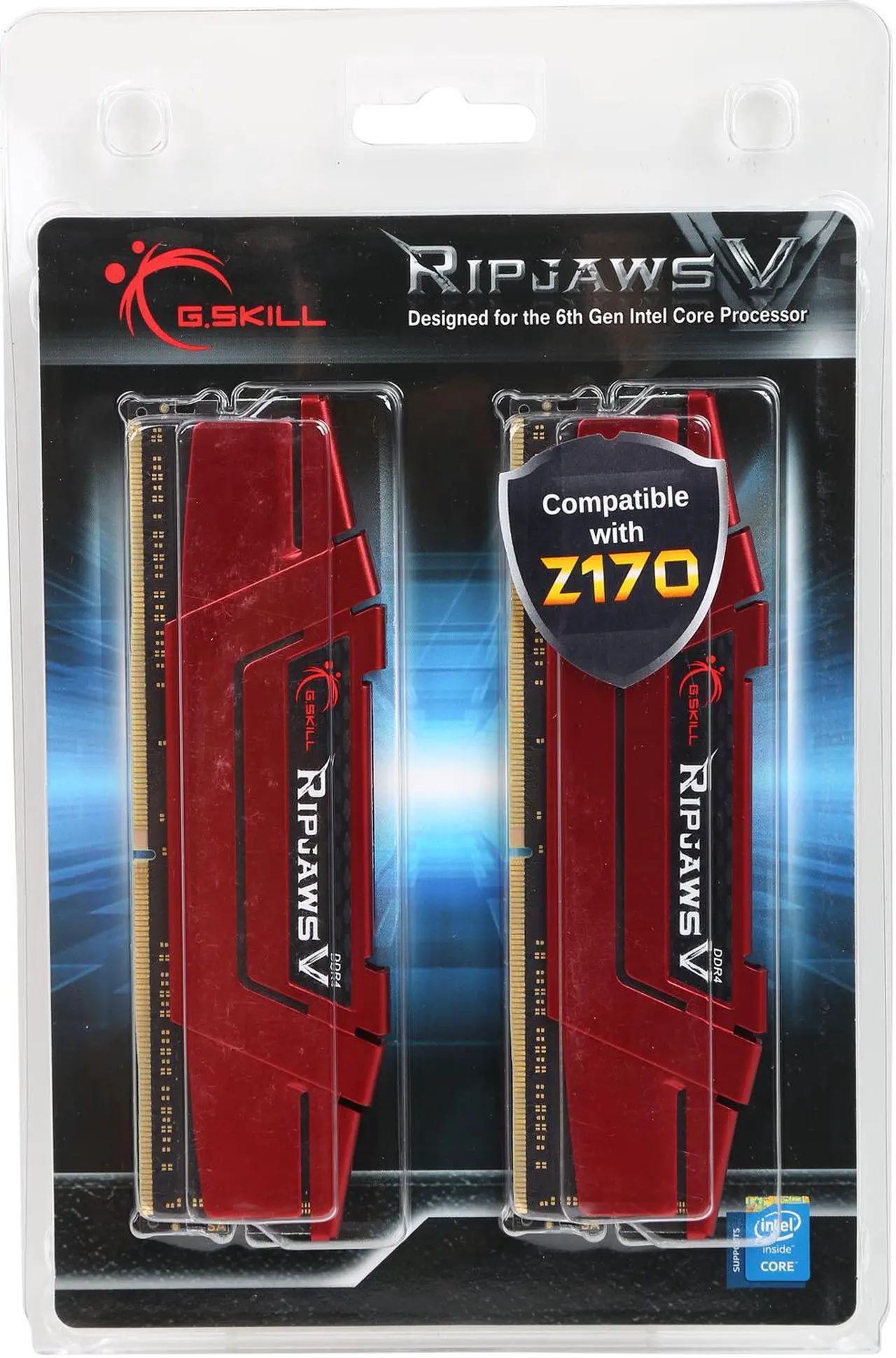 G.SKILL Ripjaws V Series 64GB (4 x 16GB) 288-Pin DDR4 SDRAM DDR4 2400 ...