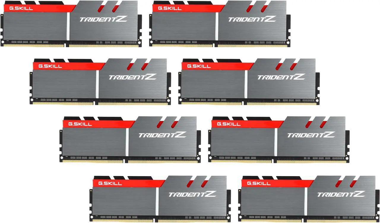 G.SKILL TridentZ Series 64GB (8 x 8GB) 288-Pin PC RAM DDR4 3200 (PC4 ...