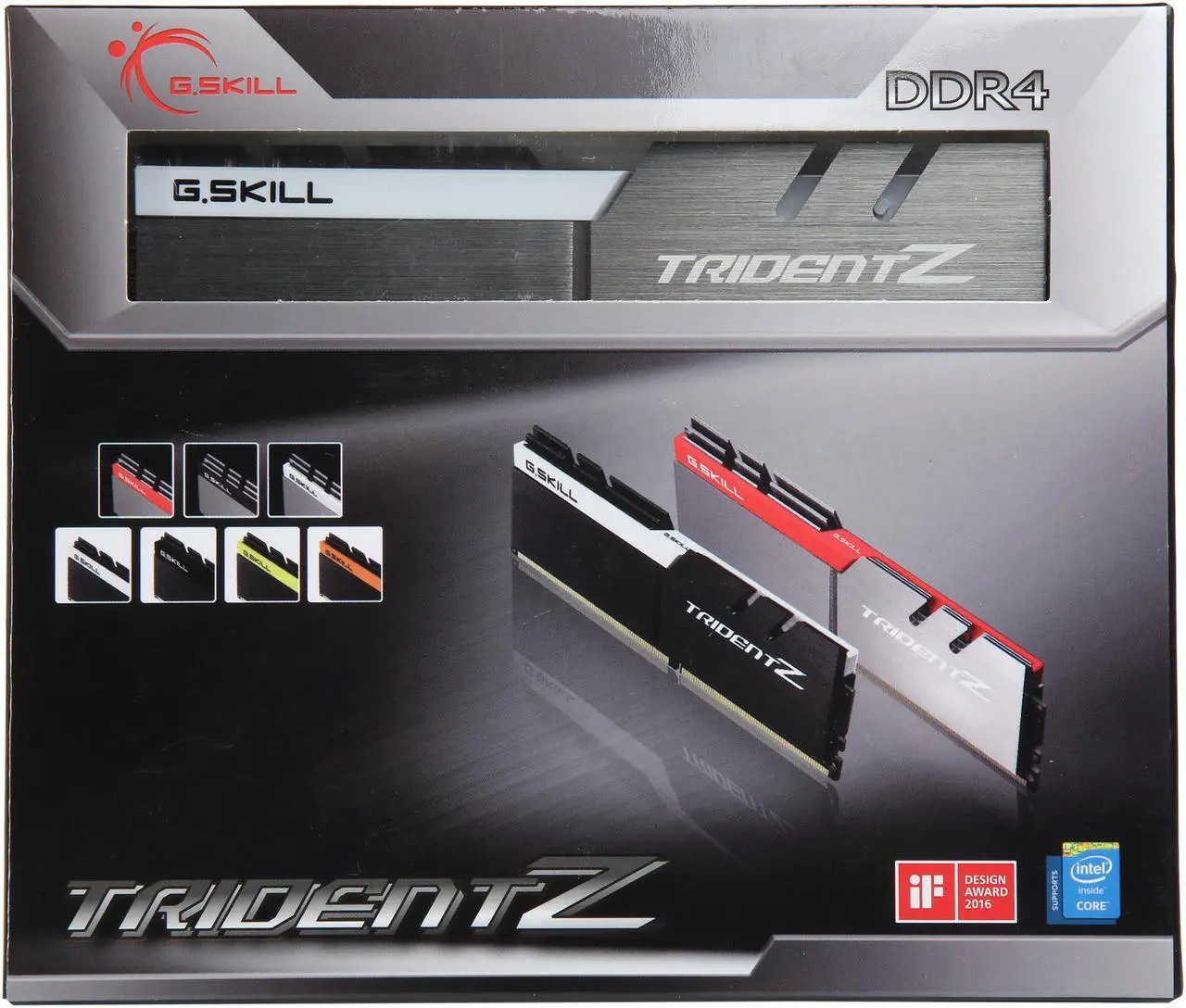 G.SKILL TridentZ Series 16GB (2 x 8GB) DDR4 4500 (PC4 36000) Desktop ...