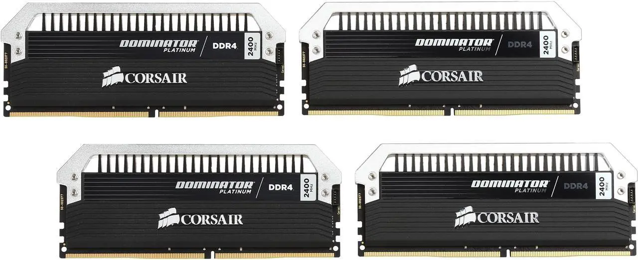 CORSAIR Dominator Platinum 32GB (4 x 8GB) DDR4 2400 (PC4 19200) Desktop ...