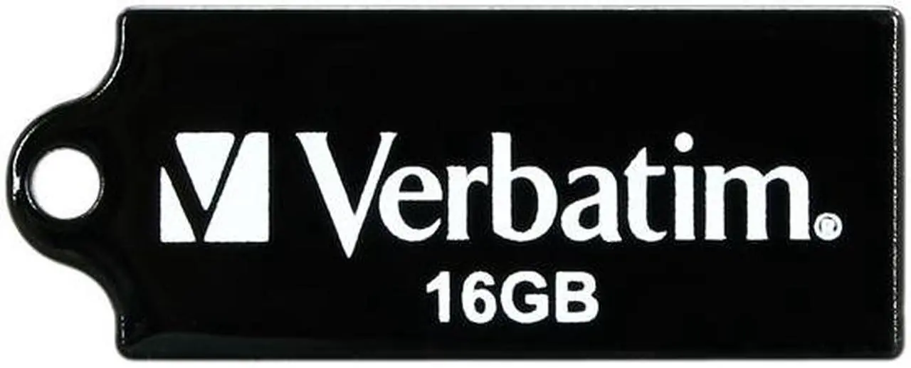 Verbatim TUFF-'N'-TINY 16GB USB 2.0 Flash Drive (Black) - Newegg.com