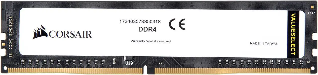 CORSAIR ValueSelect 4GB 288-Pin PC RAM DDR4 2666 Desktop Memory Model ...