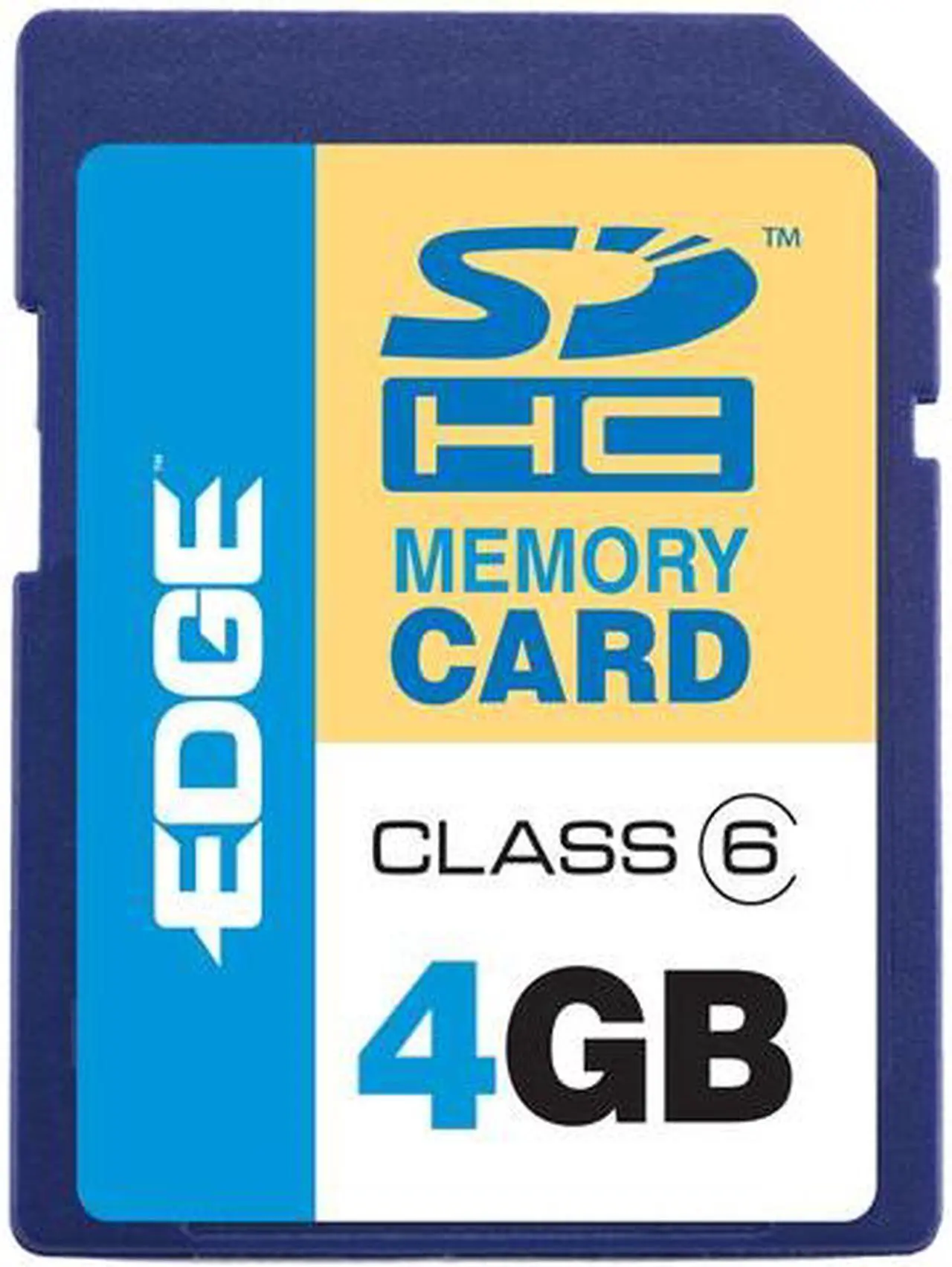 EDGE Tech 4GB ProShot Secure Digital High Capacity (SDHC) Card (Class 6 ...