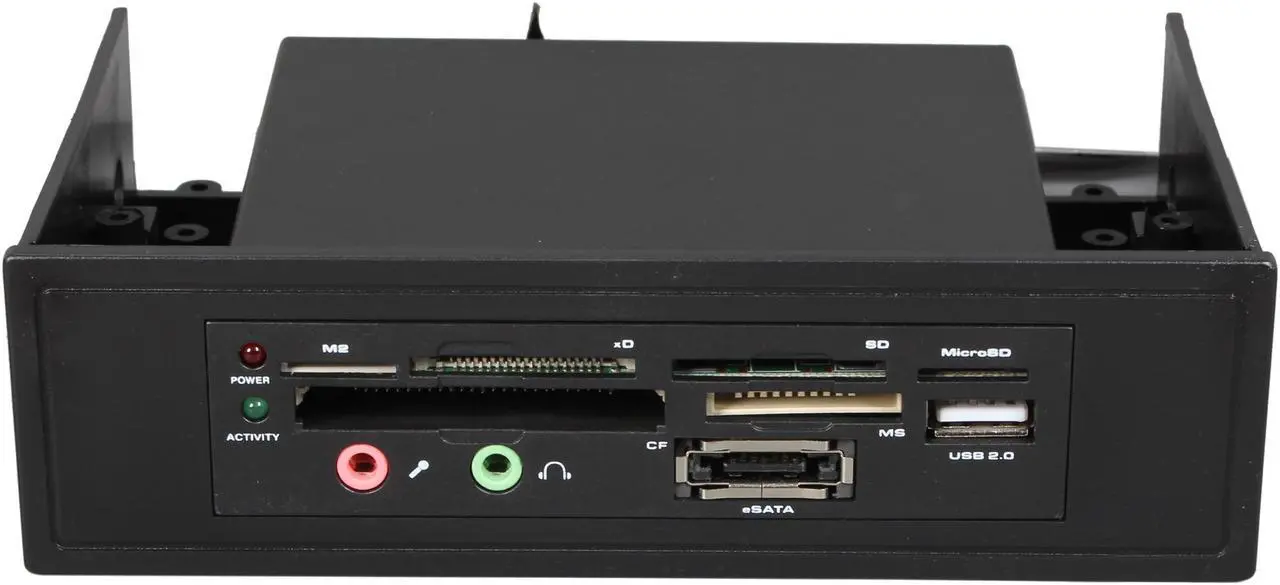 VANTEC UGT-CR960 USB 2.0, eSATA, Audio Ports Multi-Memory Internal Card ...