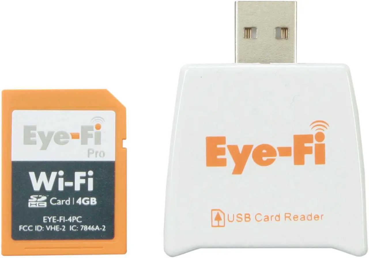 Eye-Fi Pro 4GB Secure Digital High-Capacity (SDHC) Wi-Fi Flash Card ...