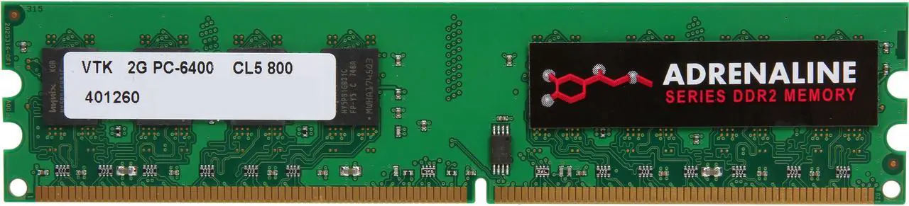 Visiontek Adrenaline 2GB DDR2 SDRAM Memory Module - Newegg.com