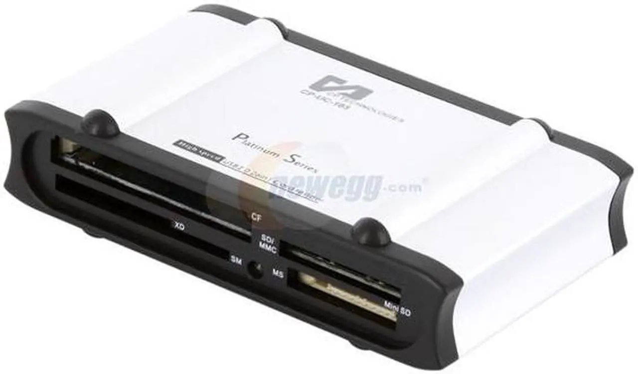CP TECHNOLOGIES CP-UC-103 19-in-1 USB 2.0 Card Reader - Newegg.com