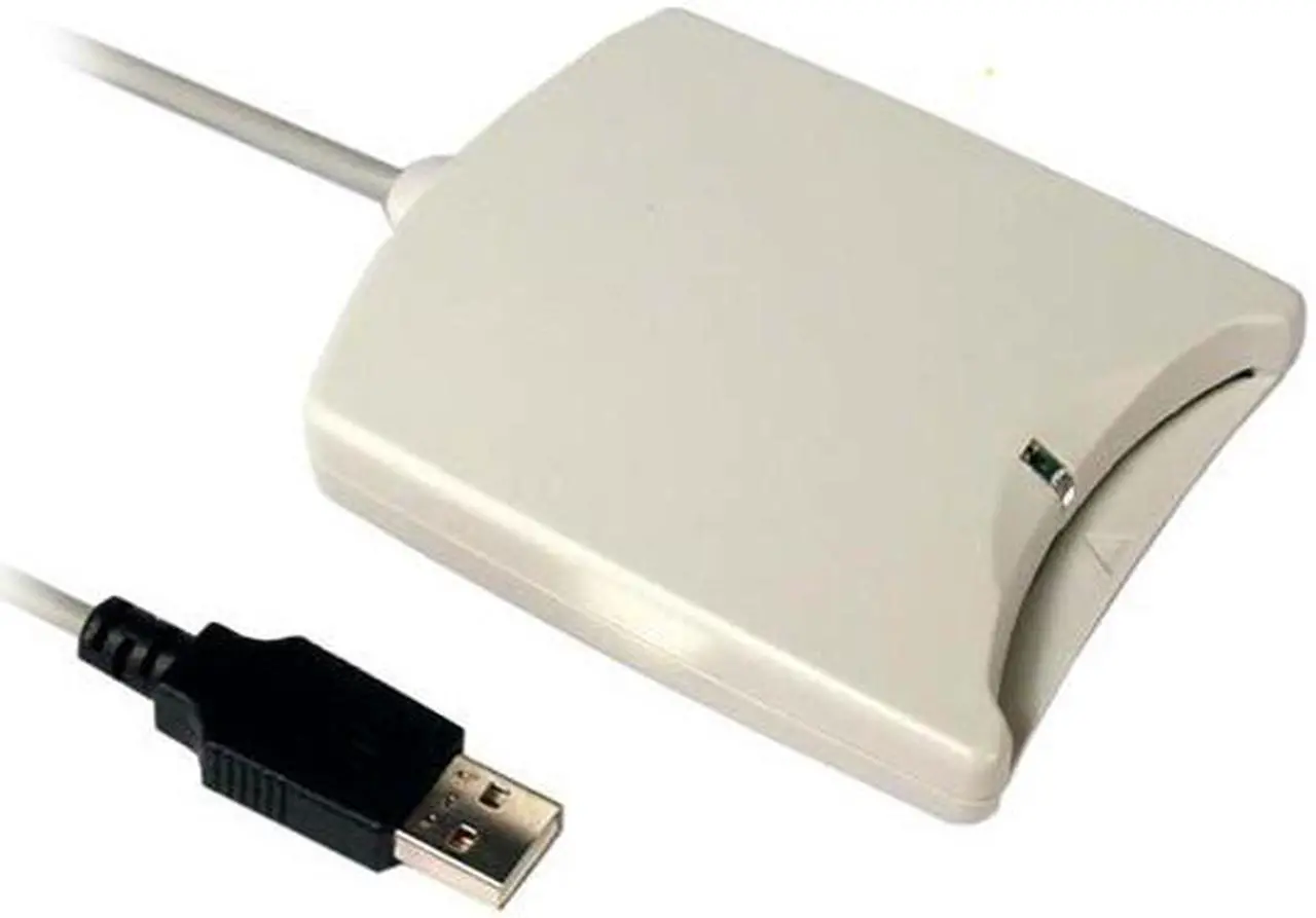 SCM SCR-331 1 card USB 2.0 Smart Card Reader - Newegg.com