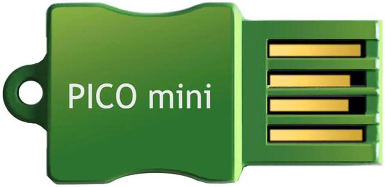 SUPER TALENT Pico Mini 4GB USB2.0 Flash Drive (Green) - Newegg.com
