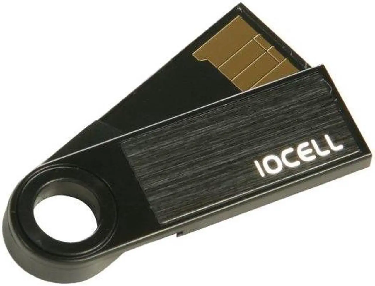 IOCELL Networks NetDISK 4GB USB 2.0 Flash Drive (Black & Black ...