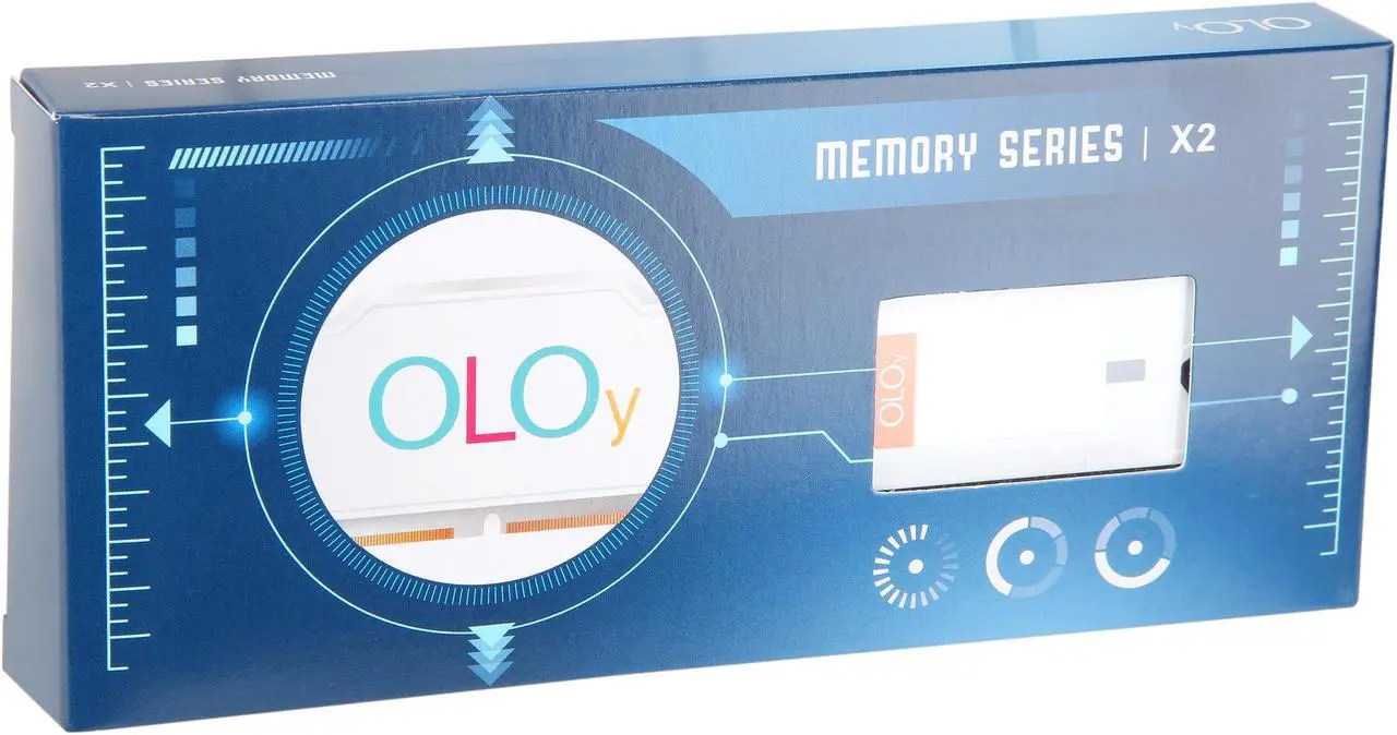 OLOy 16GB (2 x 8GB) DDR4 3000 (PC4 24000) Desktop Memory Model ...