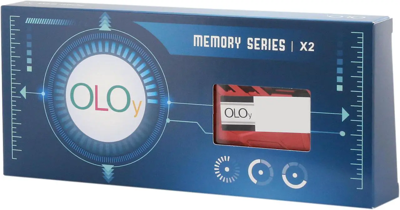 OLOy 32GB (2 x 16GB) DDR4 3200 (PC4 25600) Desktop Memory Model ...