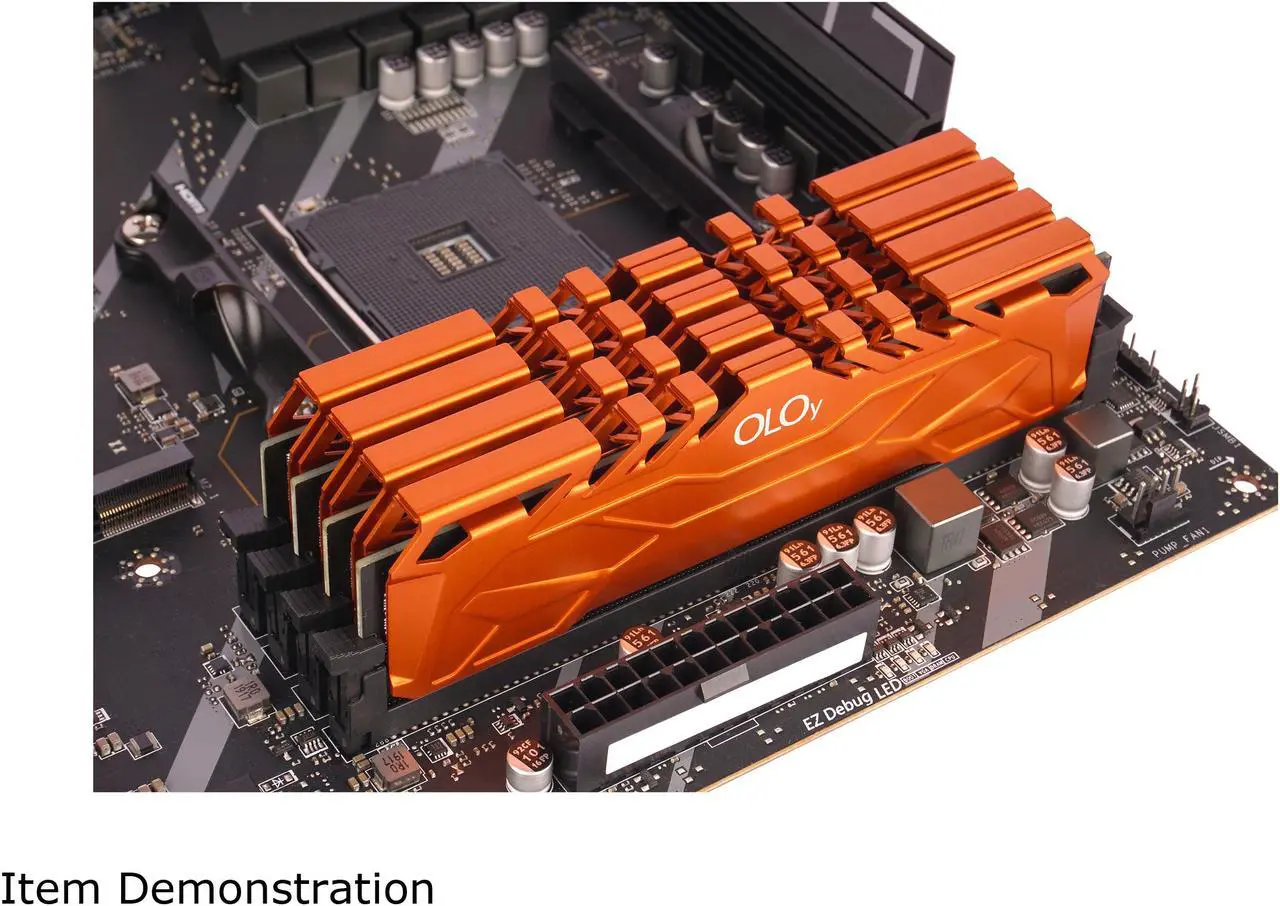 OLOy 32GB (2 x 16GB) DDR4 3600 (PC4 28800) Desktop Memory Model ...